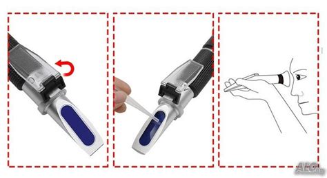 Рефрактометър за измерване на захари в разтвори по скала на Брикс 0 32 Инструменти