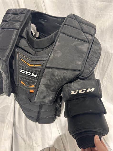 Lightly Used Colorado Avalanche Ccm Pro Stock Goalie Chest Protector