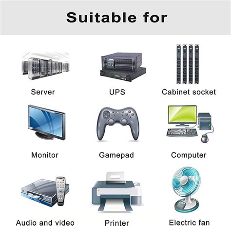 FEDUS IEC C13 To C14 Link Power Cable 250v Male To Female Power Extension Cord At 299 Piece