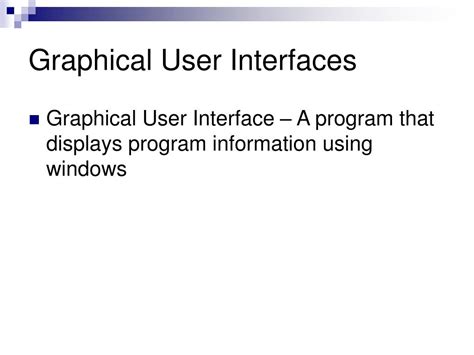 ppt graphical user interfaces powerpoint presentation free download