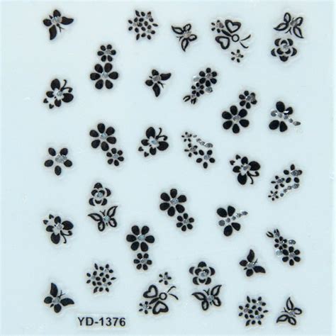 Badu Bg Стикери за нокти Плъзгачи за нокти за маникюр Декорация за нокти Комплект за дизайн на