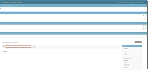 Django Admin Looks Fine Untill I Open Category Then Overlapping