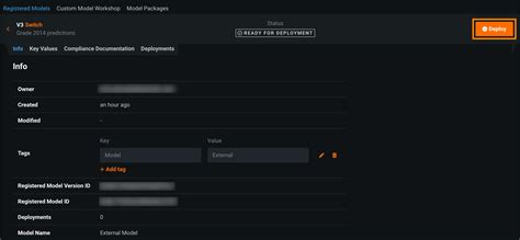 Deploy External Models Datarobot Docs