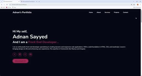 Adnan Sayyed On Linkedin Webdevelopment Responsivedesign Html Css