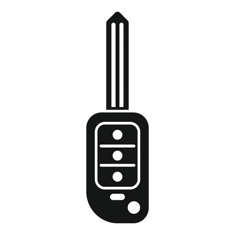 Digital Smart Key Icon Simple Security Control 43296755 Vector Art At