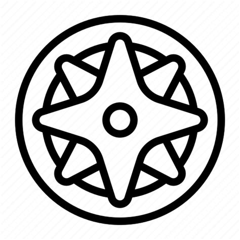 Compass Directional Instrument Geography Gps Icon Download On Iconfinder