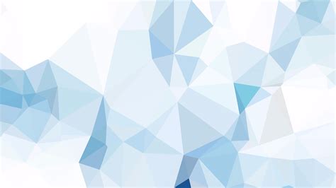 Free Download Abstract Blue And White Polygon Pattern Background