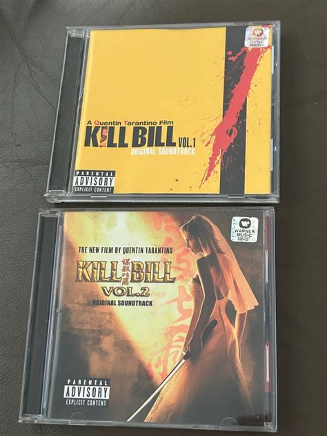 Kill Bill Ost Vol 1 And 2 Hobbies And Toys Music And Media Cds And Dvds On