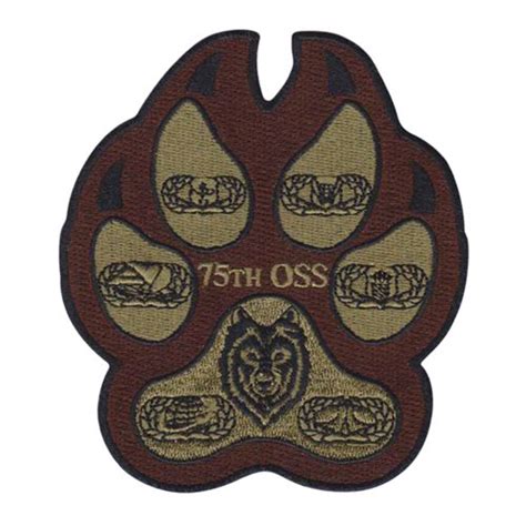 75 Oss Wolf Pack Morale Ocp Patch 75th Operations Support Squadron