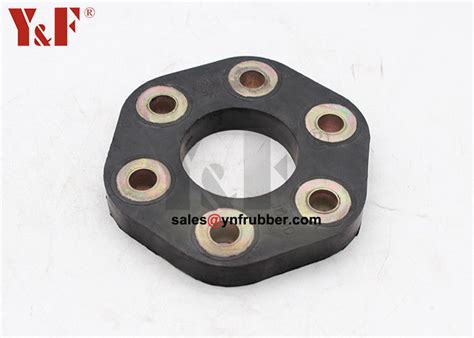 Secure Flexible Rubber Coupling Hardness Connecting Two Shafts