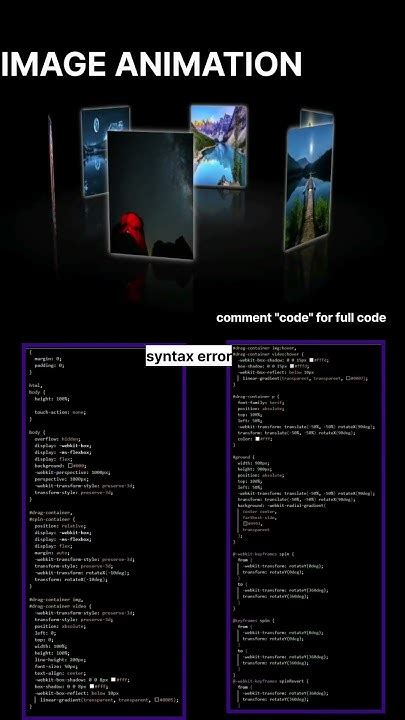 Image Animation Coding Viral Codinglife Html Css Explore