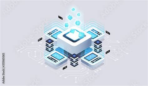 Data Visualization Concept 3d Isometric Vector Illustration Isometric Isometric