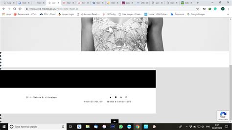 After Editing Slider Revolution Image The Footer Gets Distorted