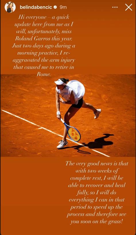 Belinda Bencic Verpasst Die French Open