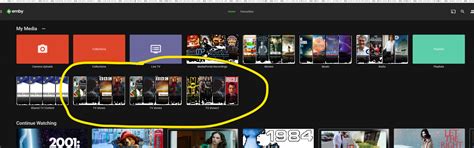 Duplicate Library Icons On Home Screen Generalwindows Emby Community