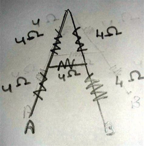 Solved Calculate The Equivalent Resistance Between A And B