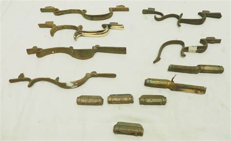 Lot Of 6 Muzzleloader Trigger Guards And 6 Thimble Castings German Silver