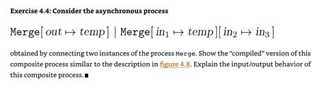Exercise 44 Consider The Asynchronous Process