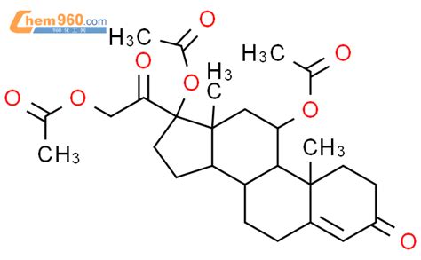 3517 51 9 醋酸氢化可的松杂质CAS号 3517 51 9 醋酸氢化可的松杂质中英文名 分子式 结构式 960化工网