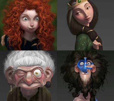 Brave Concept Art Disney Concept Art Disney Brave Brave Pixar
