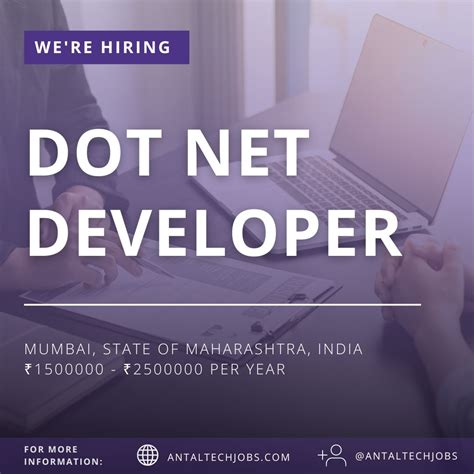Antal Tech Jobs On Linkedin Dot Net Developer