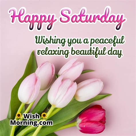 Saturday Morning Wishes To Start Your Weekend Joyfully Wish Morning