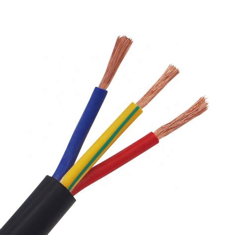Copper Conductor Rvv Wire Pvc Insulated And Jacket Wire Multi Core