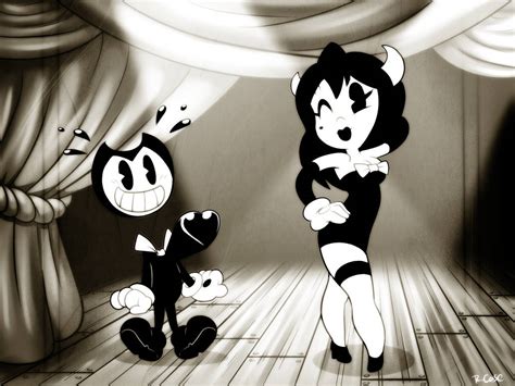Bendy And Alice By Rongs1234 On Deviantart