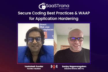 Secure Coding Best Practices WAAP SaaSTrana