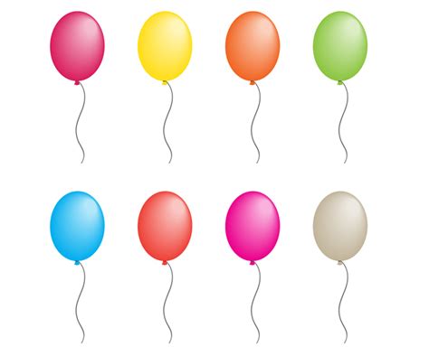 Balloon Vector Art At Getdrawings Free Download