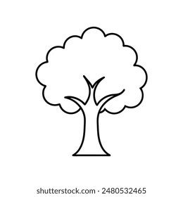 Thousand Vector Simple Tree Outline Royalty Free Images Stock Photos Pictures Shutterstock