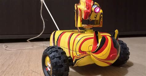 Laser Cat Toy Robot By Fujisama Download Free Stl Model