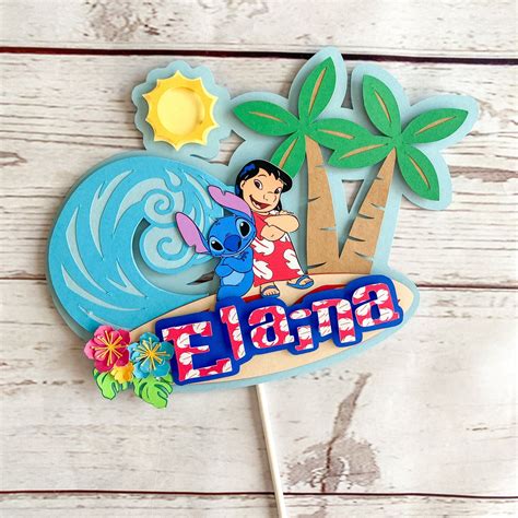 Lilo Imprimible Y Stitch Cake Topper Lilo Y Stitch Cake Etsy My Xxx Hot Girl
