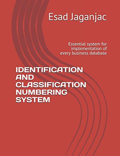 Identification And Classification Numbering System Essential System