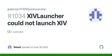 XIVLauncher Could Not Launch XIV Issue 1034 Goatcorp FFXIVQuickLauncher GitHub