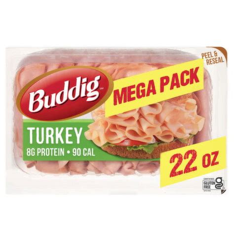 Buddig Turkey Mega Pack Brookshires