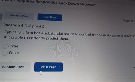 Solved Requires Respondus Lockdown Browserprevious