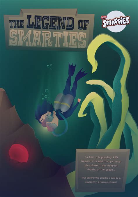 Smarties Reissue Poster Series Images Behance