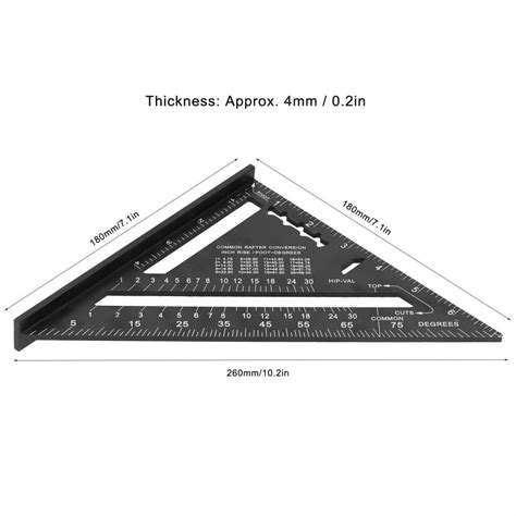 Triangular Ruler Aluminum Scale Drafting Lli Shopee Philippines