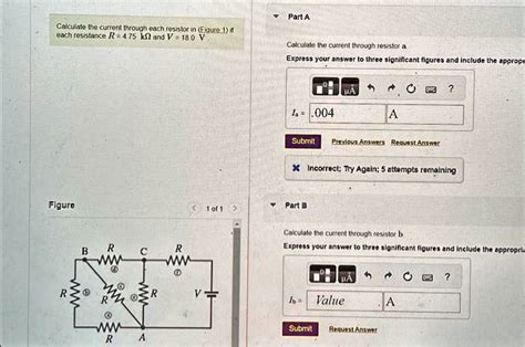 SOLVED Calculate The Current Through Resistor C Calculate The Current Through Resistor D