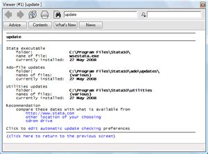 Stata Capabilities Updates