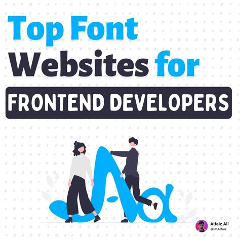 Alfaiz ⚡ On Twitter Top Font Websites For Frontend Developers 🖼️ A Thread 🧵👇