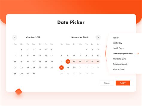 Date Picker By Venkatesh Babu 🇮🇳 On Dribbble