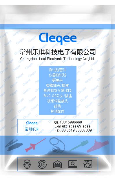 Cleqee P1036 5pcs 4mm 구리 바나나 플러그 바나나 플러그 멀티 미터 테스트 리드 소프트 Pvc 케이블 100cm