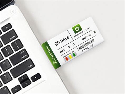 Fresh Tag 1 Nfc Single Use Nfc Temperature Logger