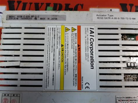 IAI SCON C 60A NP 2 2 PLC DCS SERVO Control MOTOR POWER SUPPLY IPC ROBOT