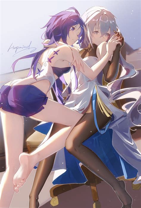 Bronya Rand And Seele Honkai And More Drawn By Hapwind Danbooru
