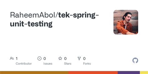 Tek Spring Unit Testingspringstartersrcmainresourcestemplatesregisterhtml At Main