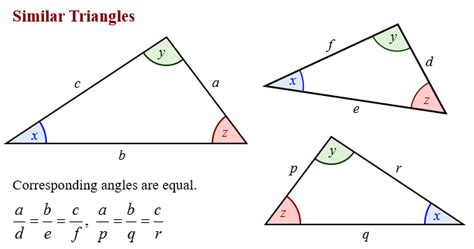 similar triangles solutions examples videos