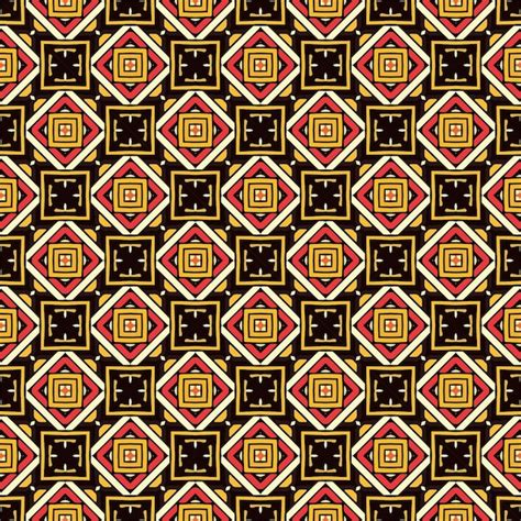 Premium Vector Golden Abstract Seamless Pattern Colorful Background